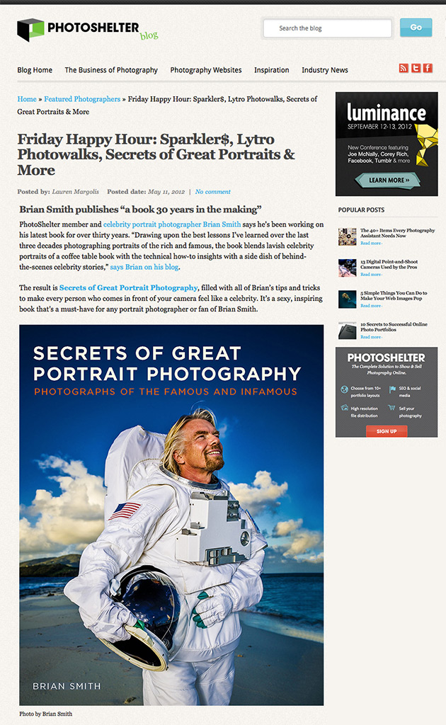 PhotoShelter Showcases Secrets of Great Portrait Photography
